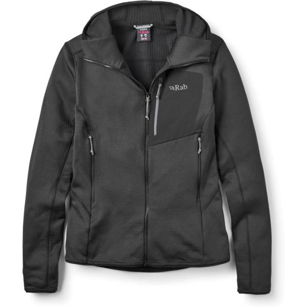 Rab Women’s Ascendor Hoody – Full-Zip Fleece Coat for Climbing, Skiing ...